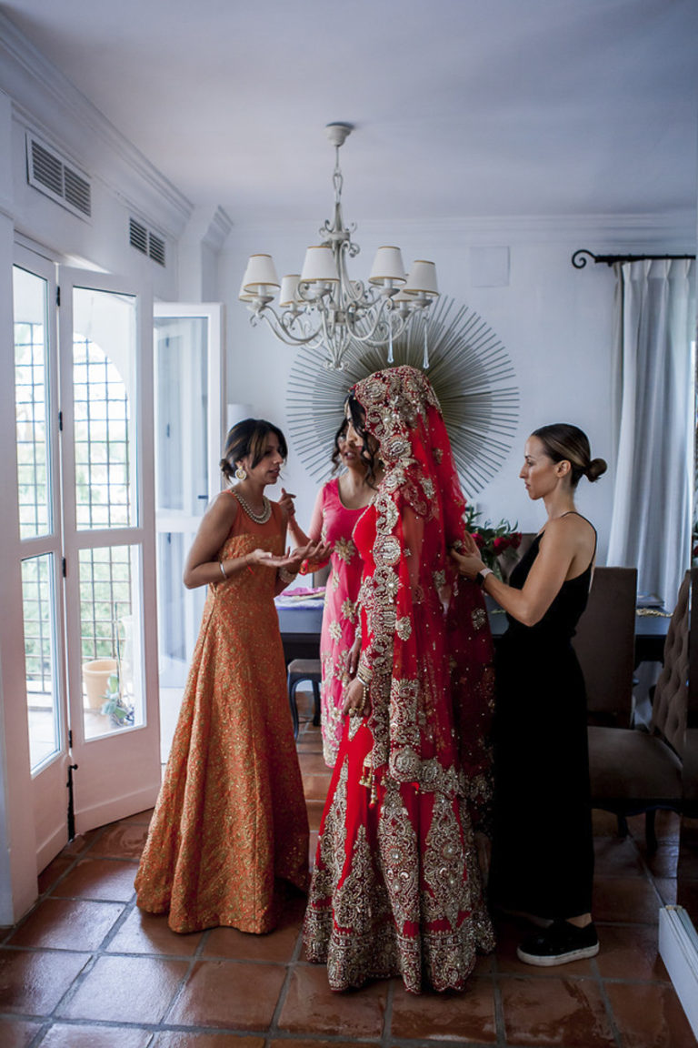 Indian wedding at Finca Monasterio San Martin